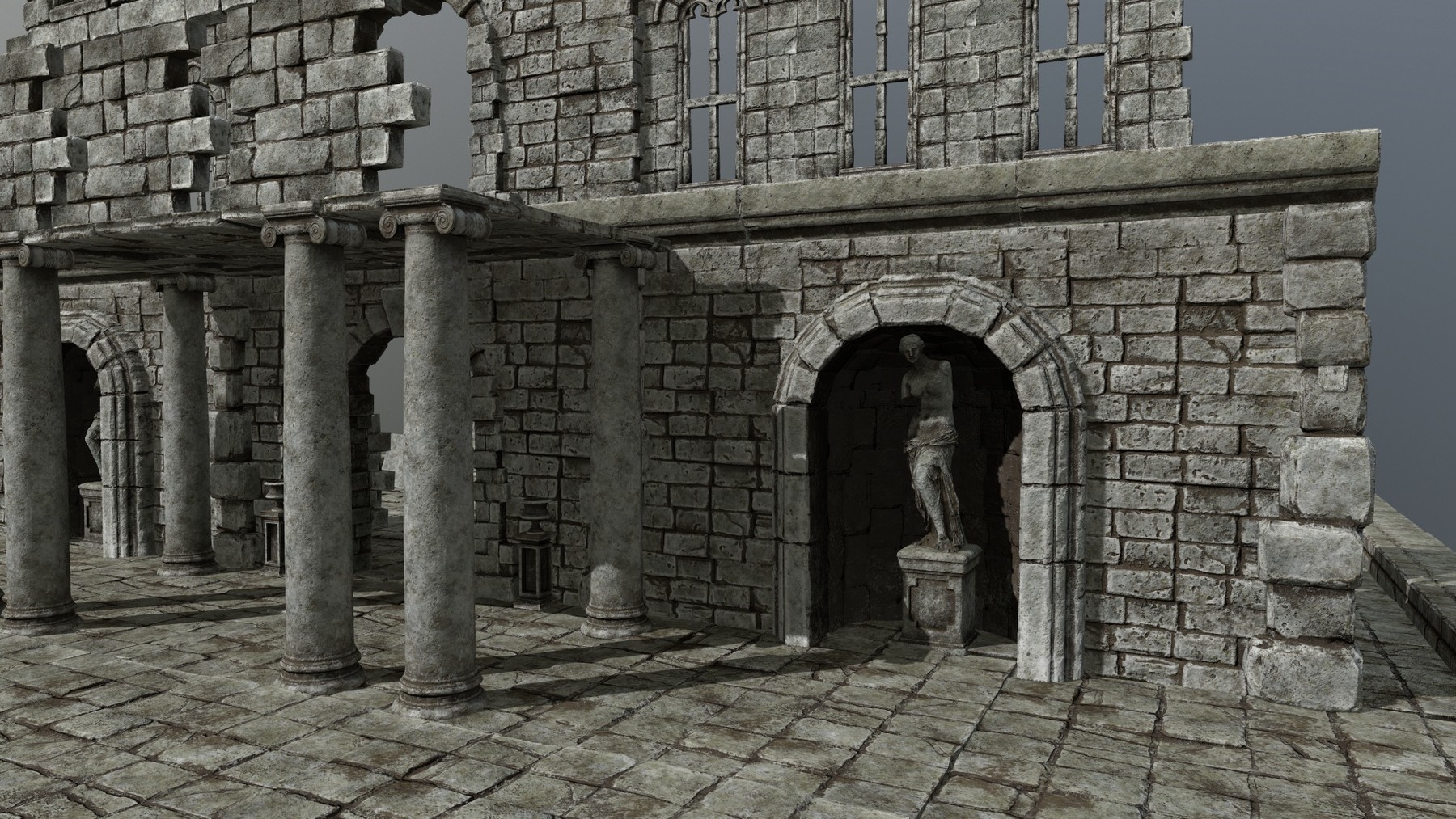 ArtStation - old ruin set | Resources