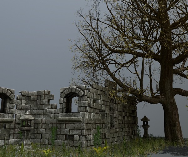 ArtStation - old ruin set | Resources