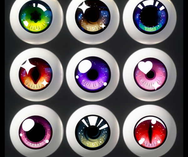 ArtStation - Stylized Eye Designer v1.0 | Game Assets