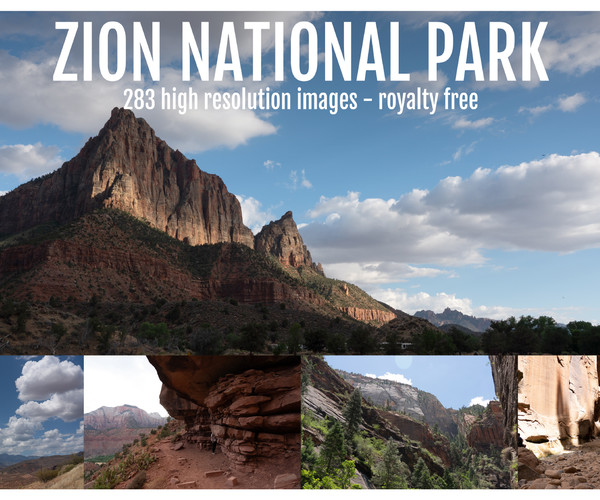 ArtStation - Photo Reference Pack - Zion National Park | Resources