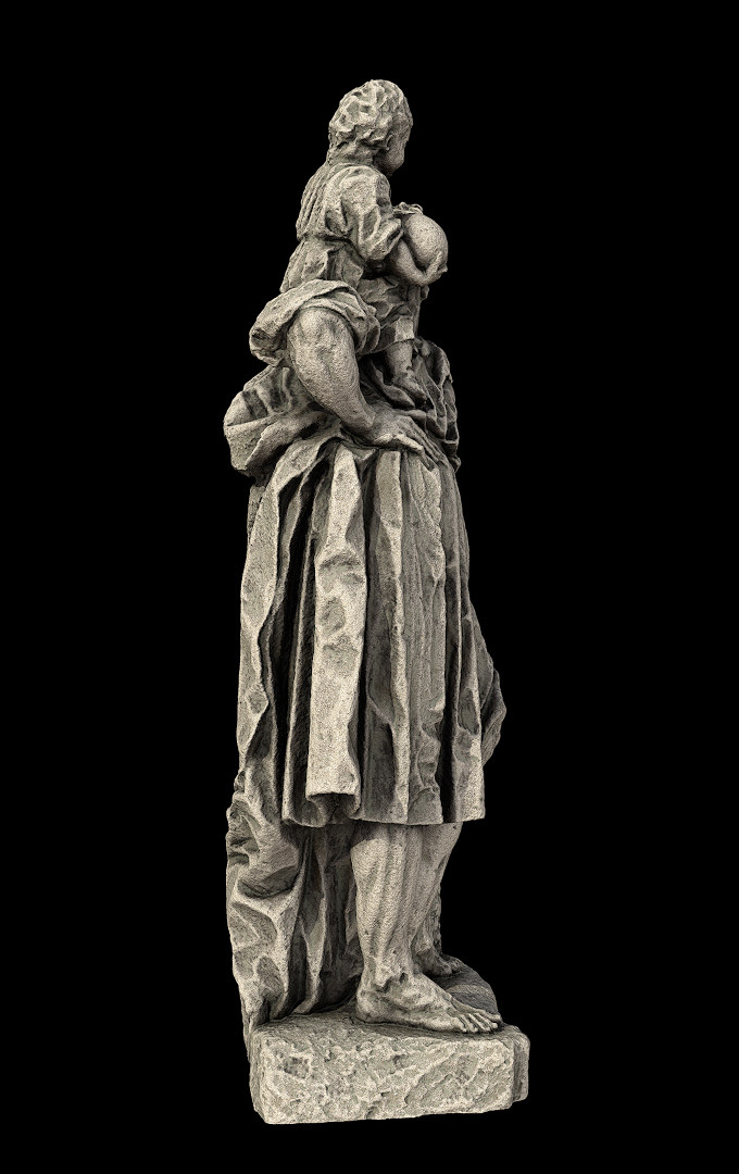 ArtStation - Saint Christopher Statue | Resources