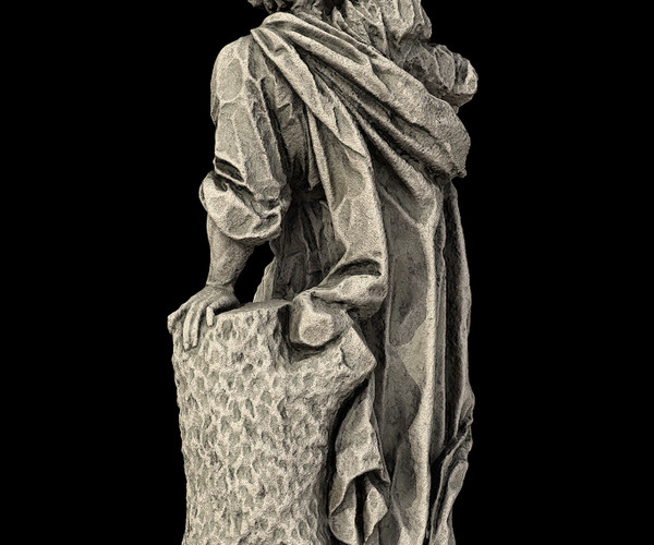 ArtStation - Saint Christopher Statue | Resources