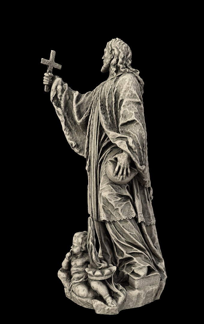 ArtStation - Saint John Statue | Resources