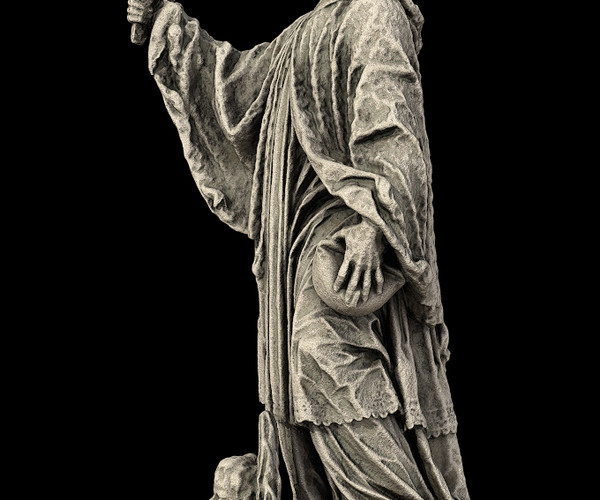 ArtStation - Saint John Statue | Resources