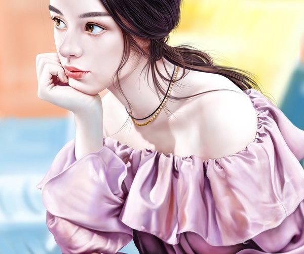 ArtStation - Portrait of Dasha Taran | Artworks