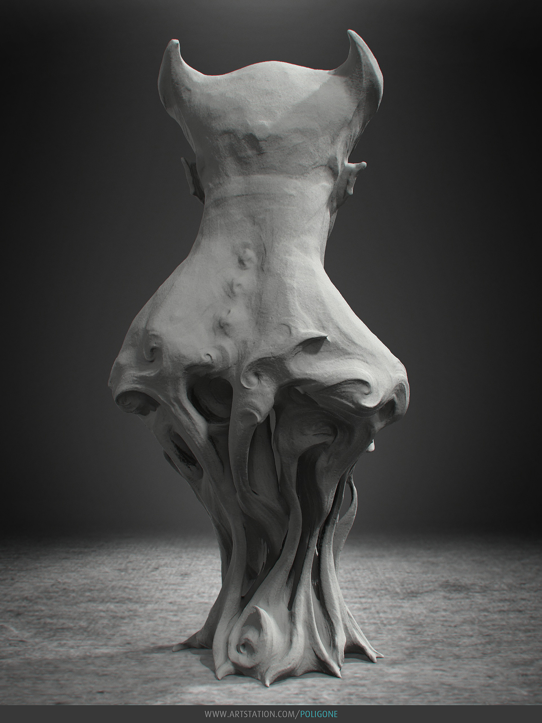 ArtStation - CALM Statue - 3D Printable | Resources