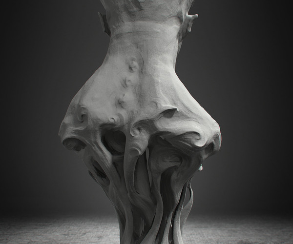 ArtStation - CALM Statue - 3D Printable | Resources