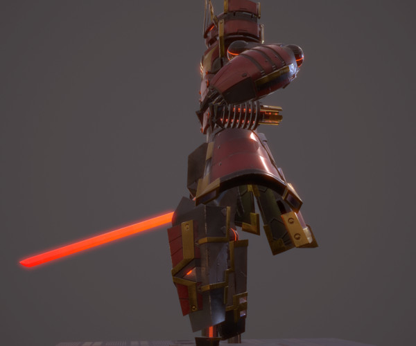 ArtStation - Samurai Mech、robot | Game Assets