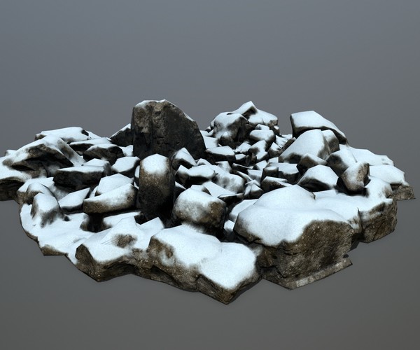 ArtStation - snow rocks | Resources