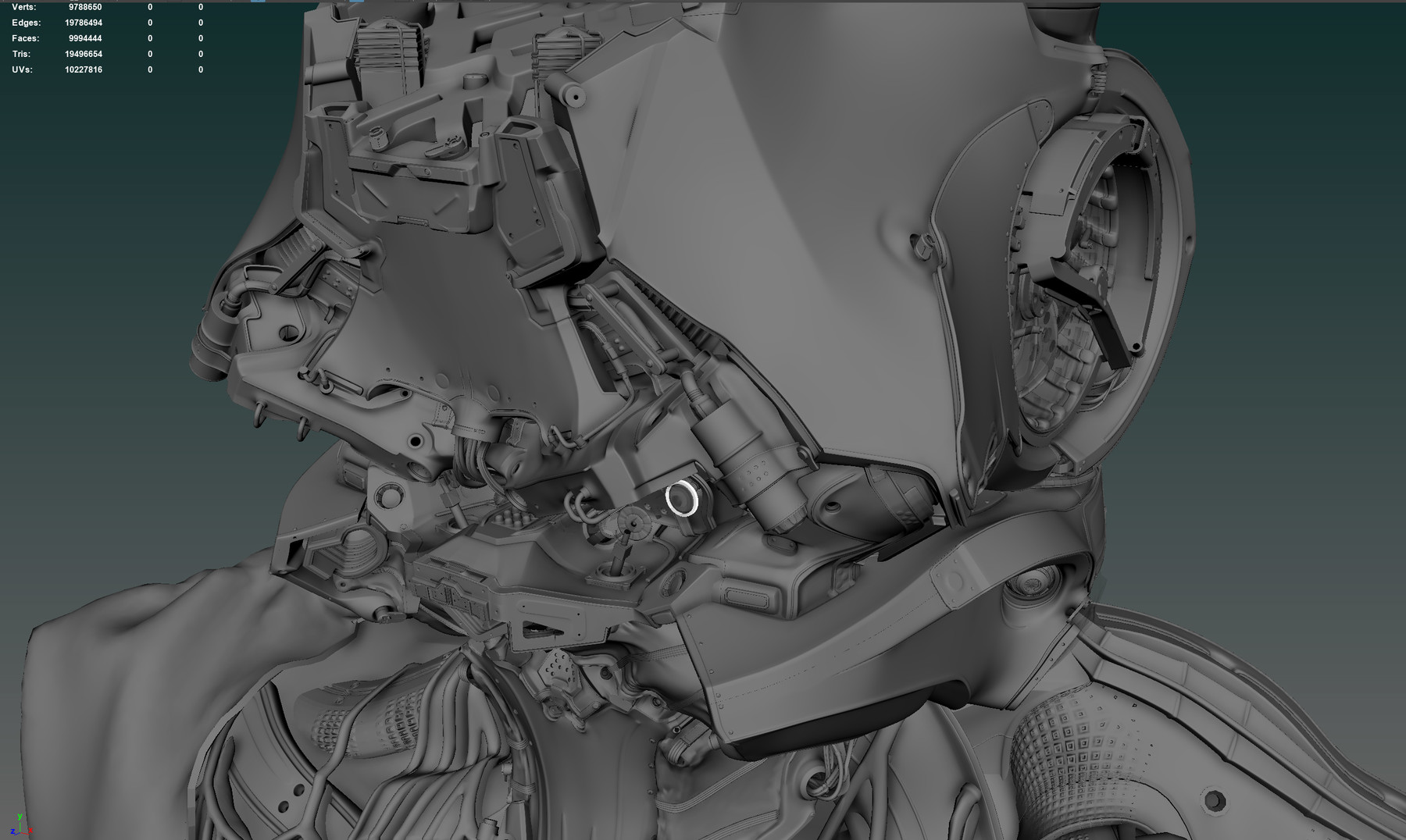 ArtStation - Orion :: Mech Bust | Resources