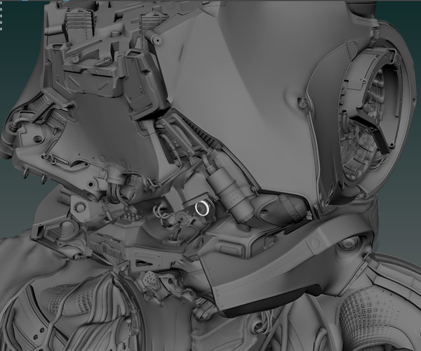 ArtStation - Orion :: Mech Bust | Resources