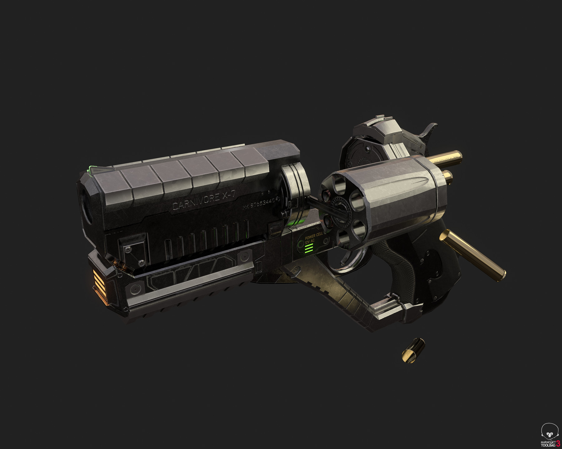 ArtStation - Revolver-Pistol Hybrid | Game Assets