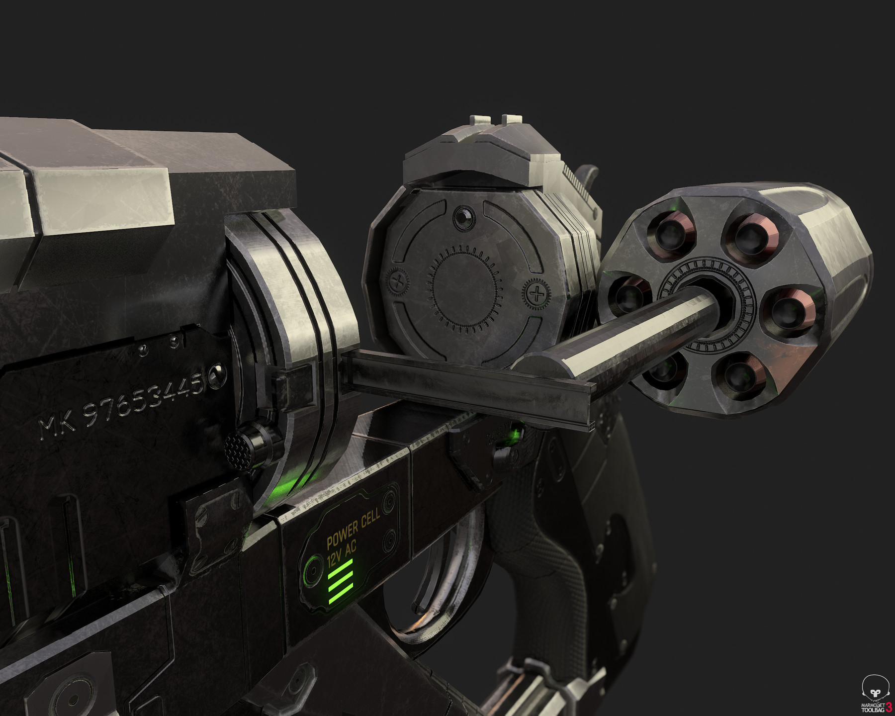 ArtStation - Revolver-Pistol Hybrid | Game Assets