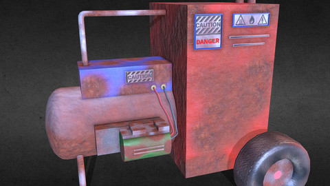 ArtStation - Old Portable Generator | Resources