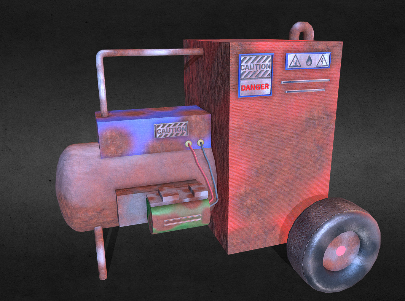ArtStation - Old Portable Generator | Resources