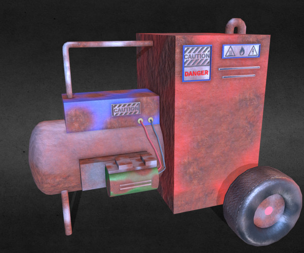 ArtStation - Old Portable Generator | Resources