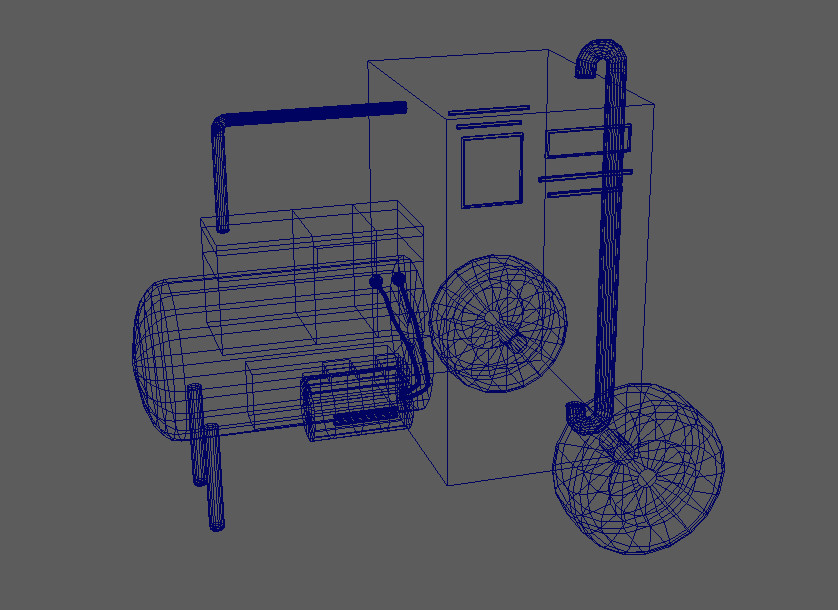 ArtStation - Old Portable Generator | Resources