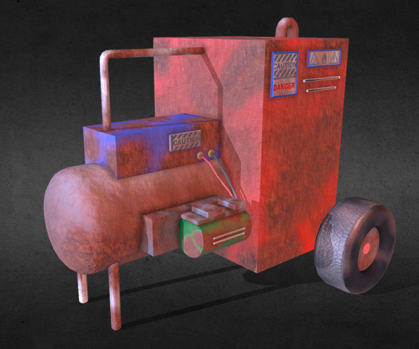 ArtStation - Old Portable Generator | Resources
