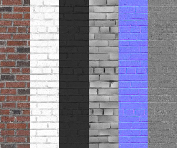 ArtStation - Brick 02 - 8K Textures | Resources