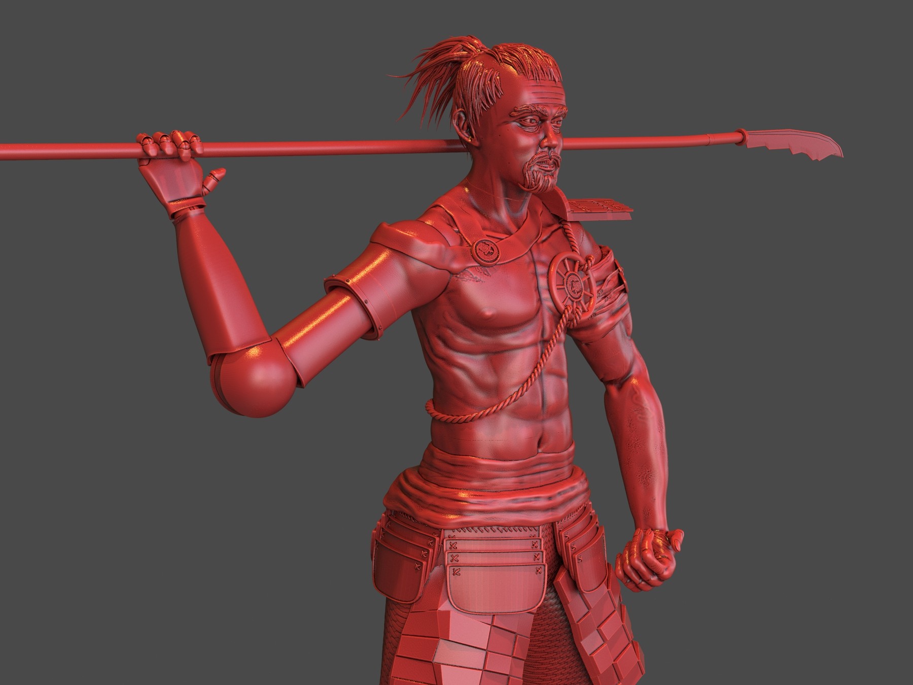 ArtStation - Steampunk Samurai | Resources