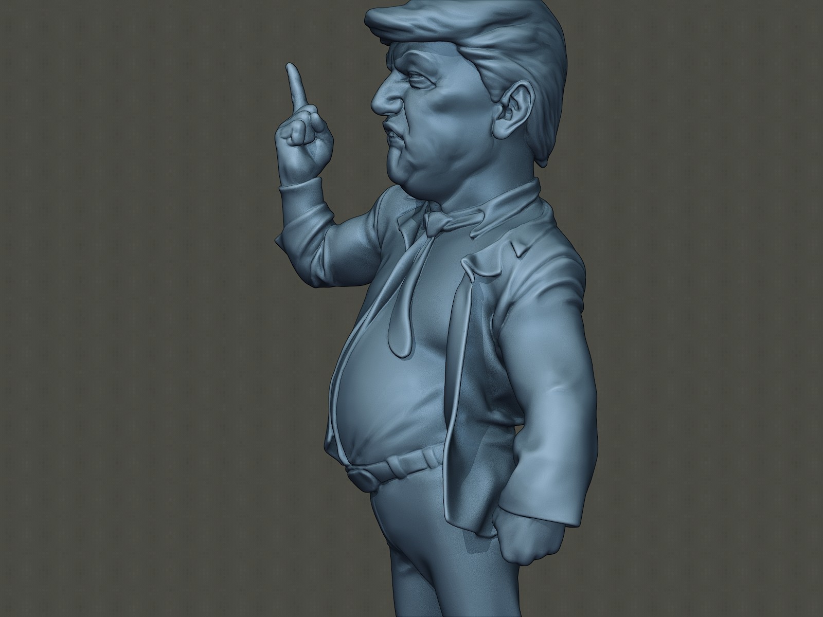 ArtStation - Donald Trump Finger Up | Resources