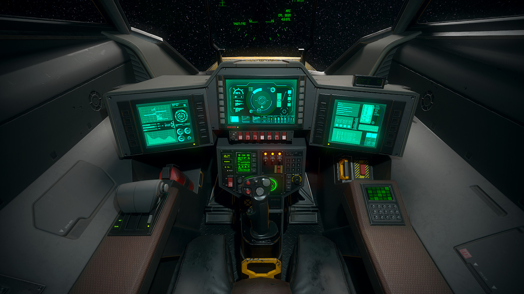 ArtStation - Stingray Sci-fi Cockpit | Resources
