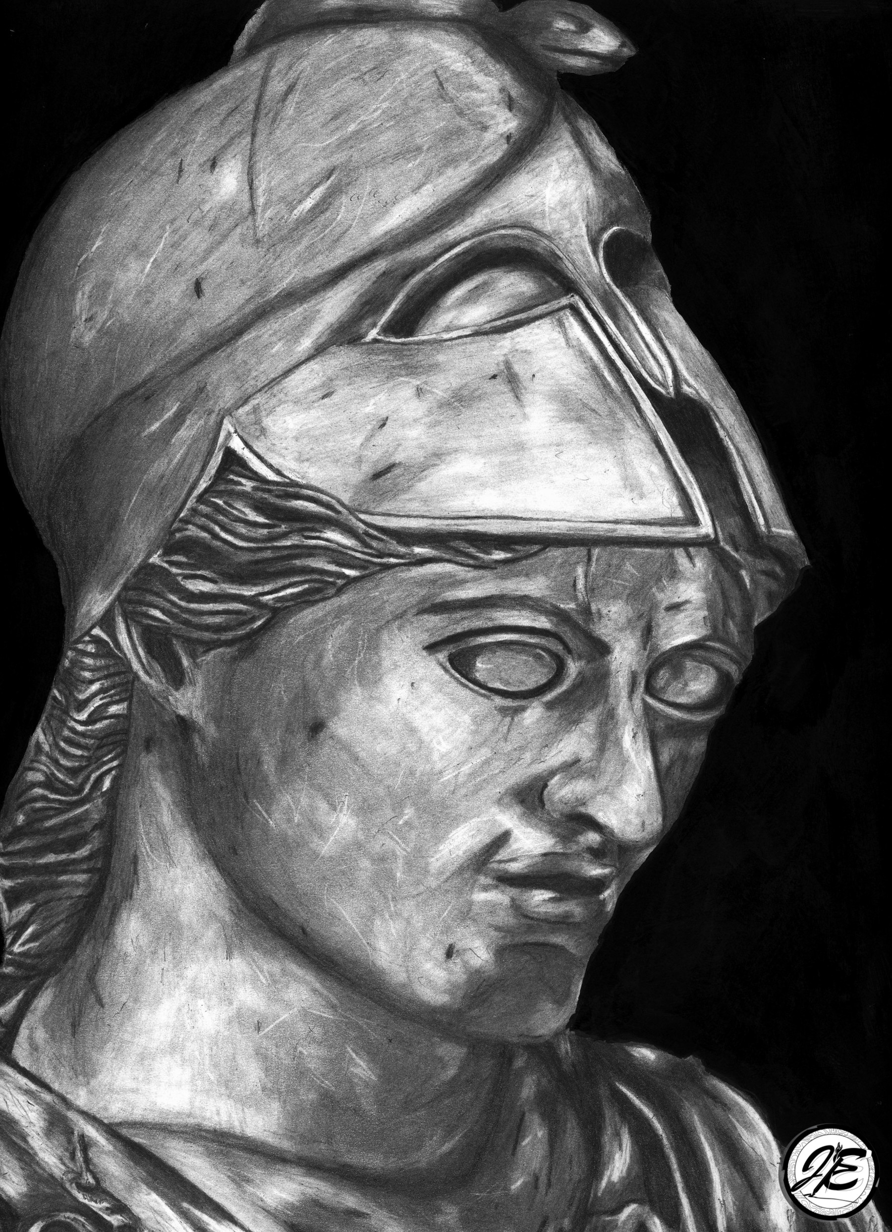 ArtStation - Cast of a Colossal Bust of Athena at the Carnegie Museum