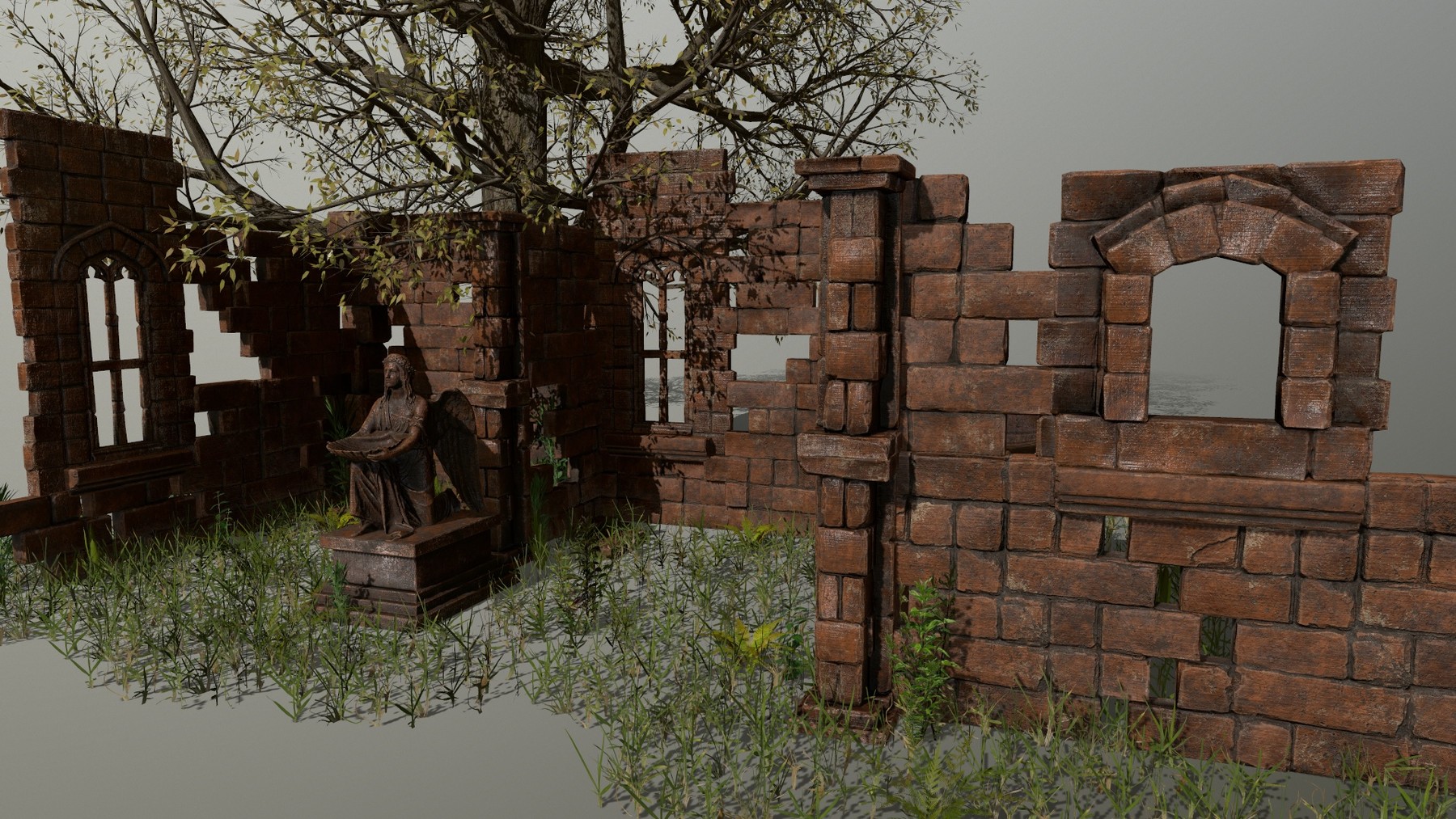 ArtStation - ruin set | Resources