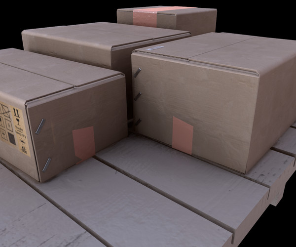 ArtStation - Cartoon Boxes | Resources