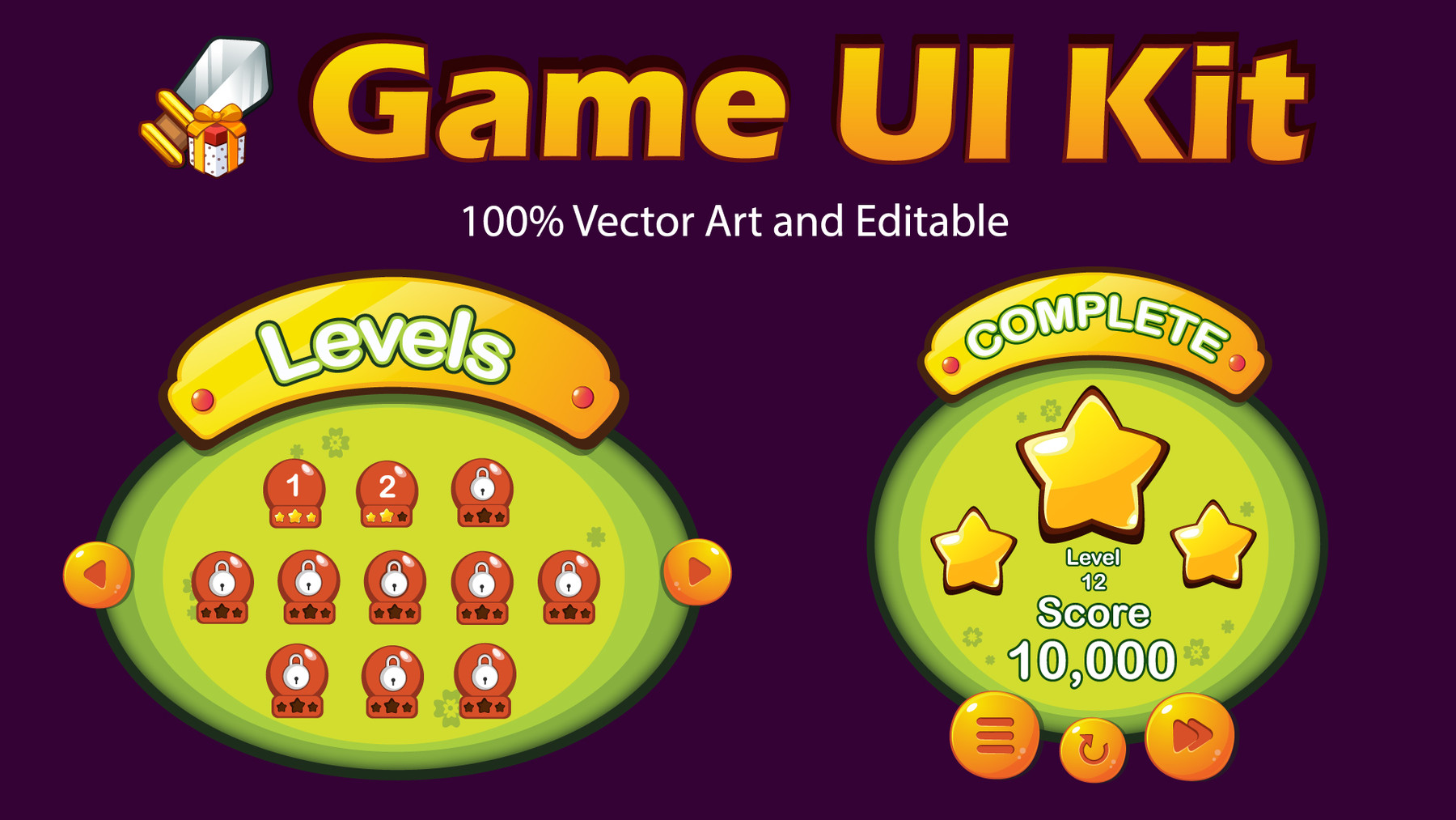 ArtStation - Game Ui kit | Game Assets