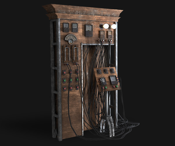 ArtStation - Mad Laboratory Models Collection for Vray | Game Assets