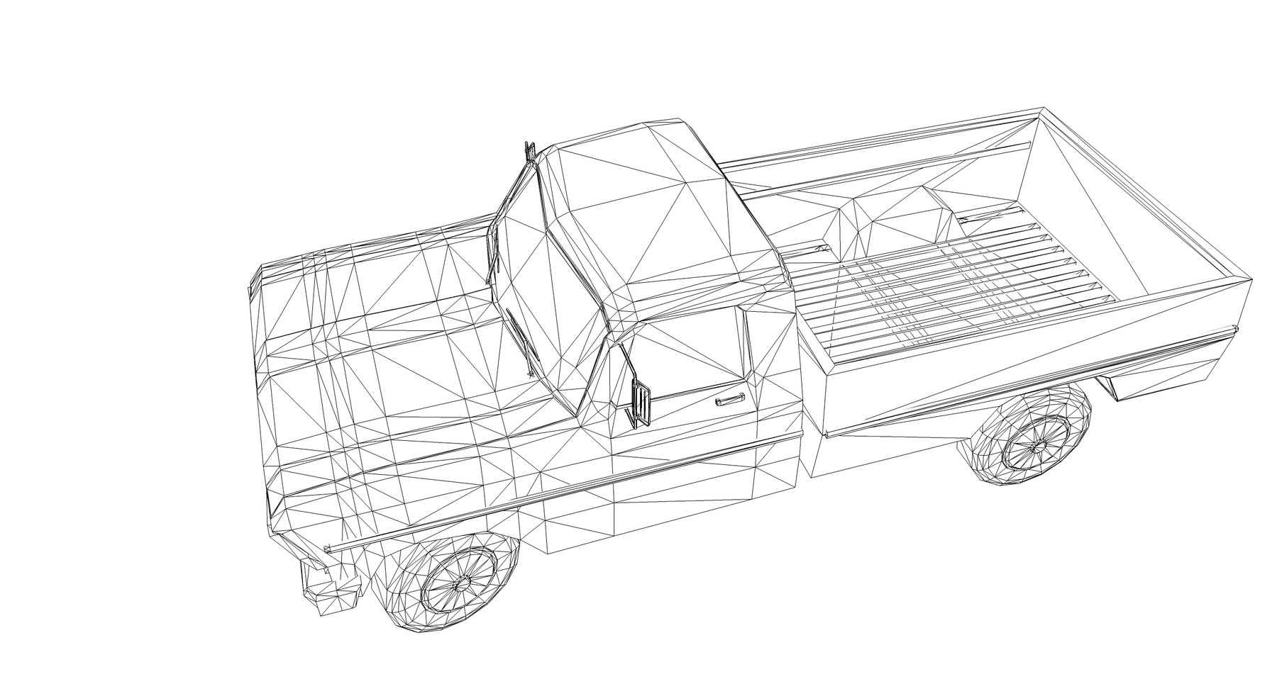 ArtStation - Old Ford Pick-Up F150 | Resources