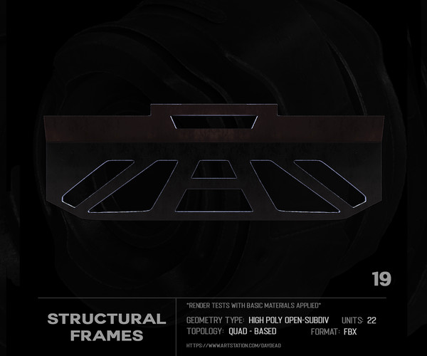 ArtStation - +22 Structural Frames Vol 1 SUBD | Resources