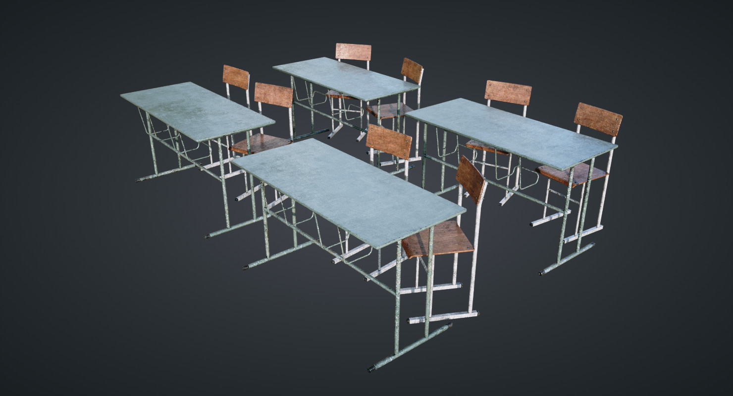 ArtStation - Classroom Chairs | Resources