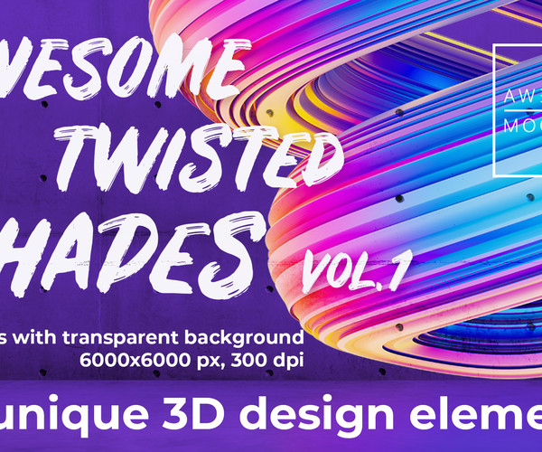 ArtStation - Awesome Twisted Shapes | Artworks