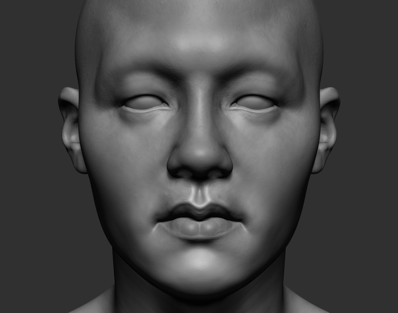 ArtStation - Asian Male Head | Resources
