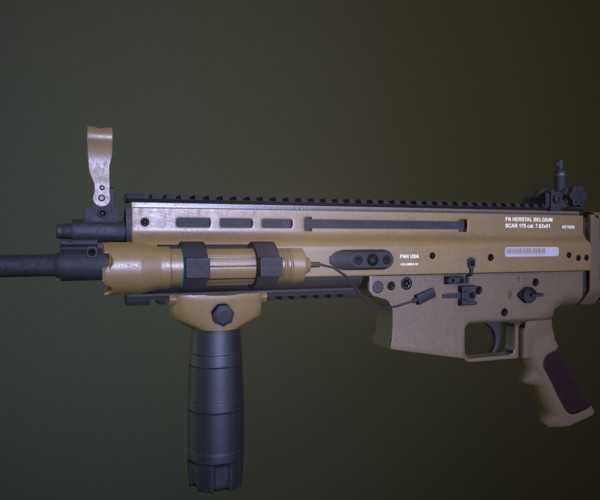 ArtStation - Scar fn | Game Assets