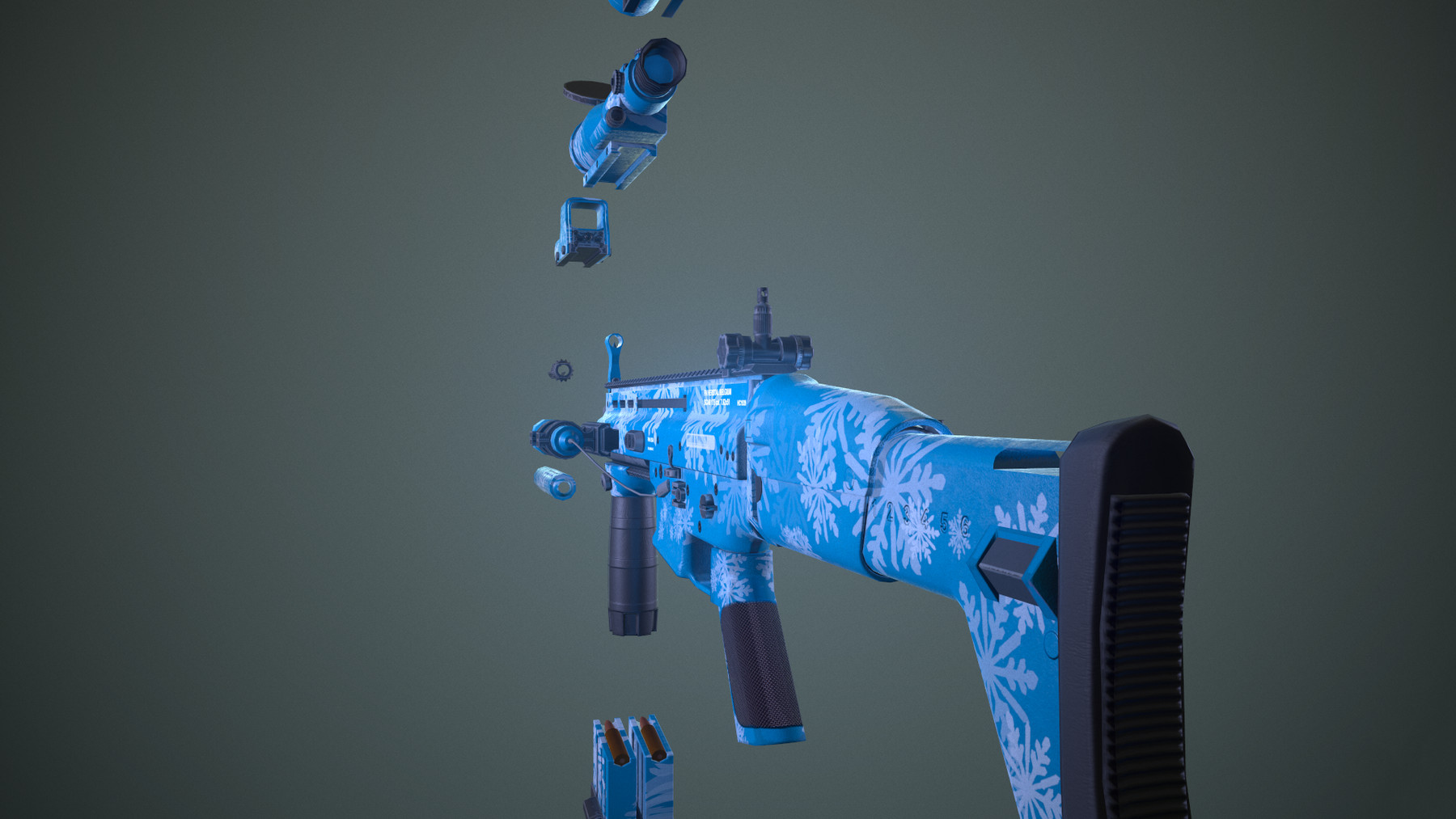 ArtStation - Scar fn | Game Assets