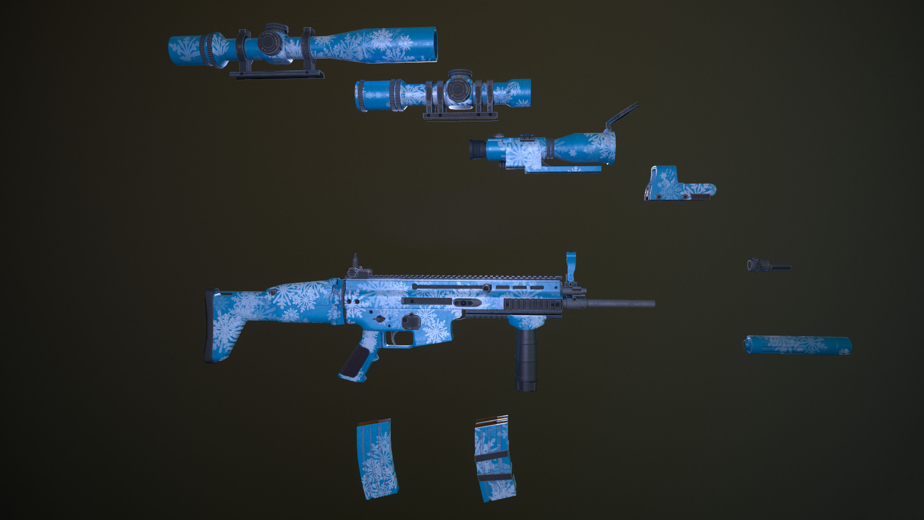 ArtStation - Scar fn | Game Assets