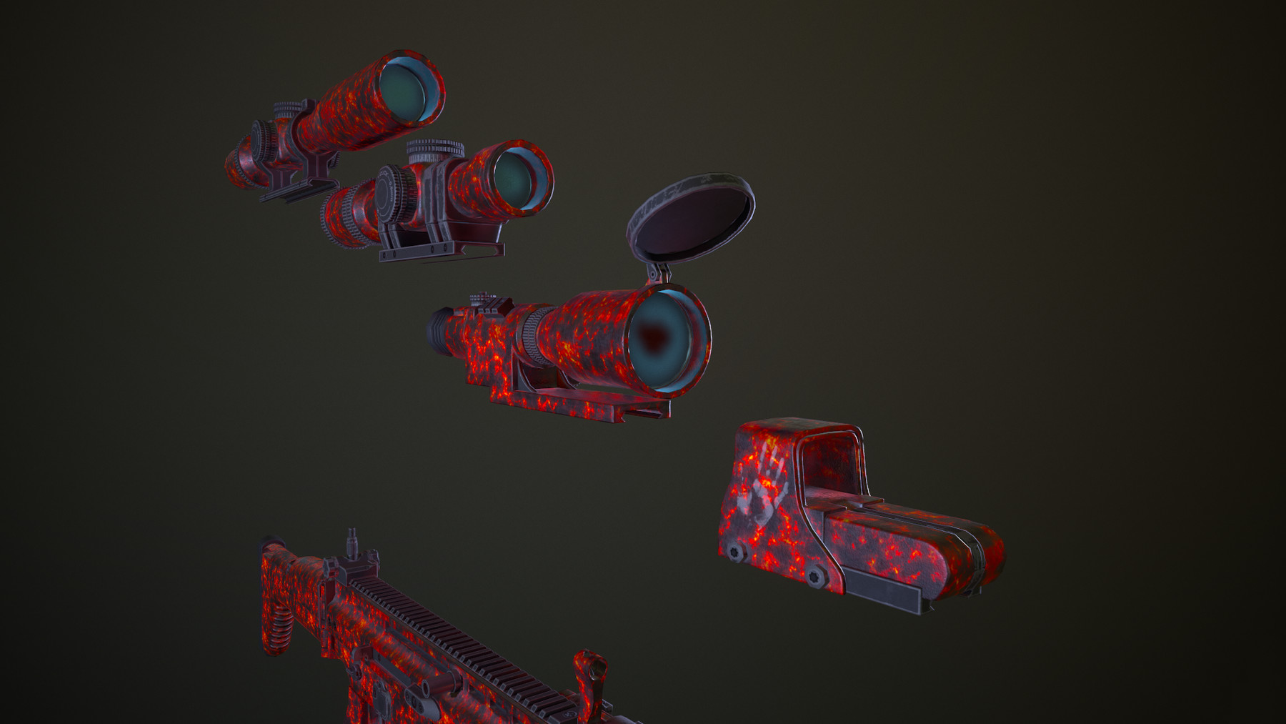 ArtStation - Scar fn | Game Assets