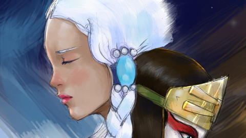 ArtStation - Moon Maidens | Artworks