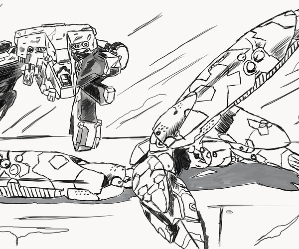 ArtStation - rex vs ray | Artworks