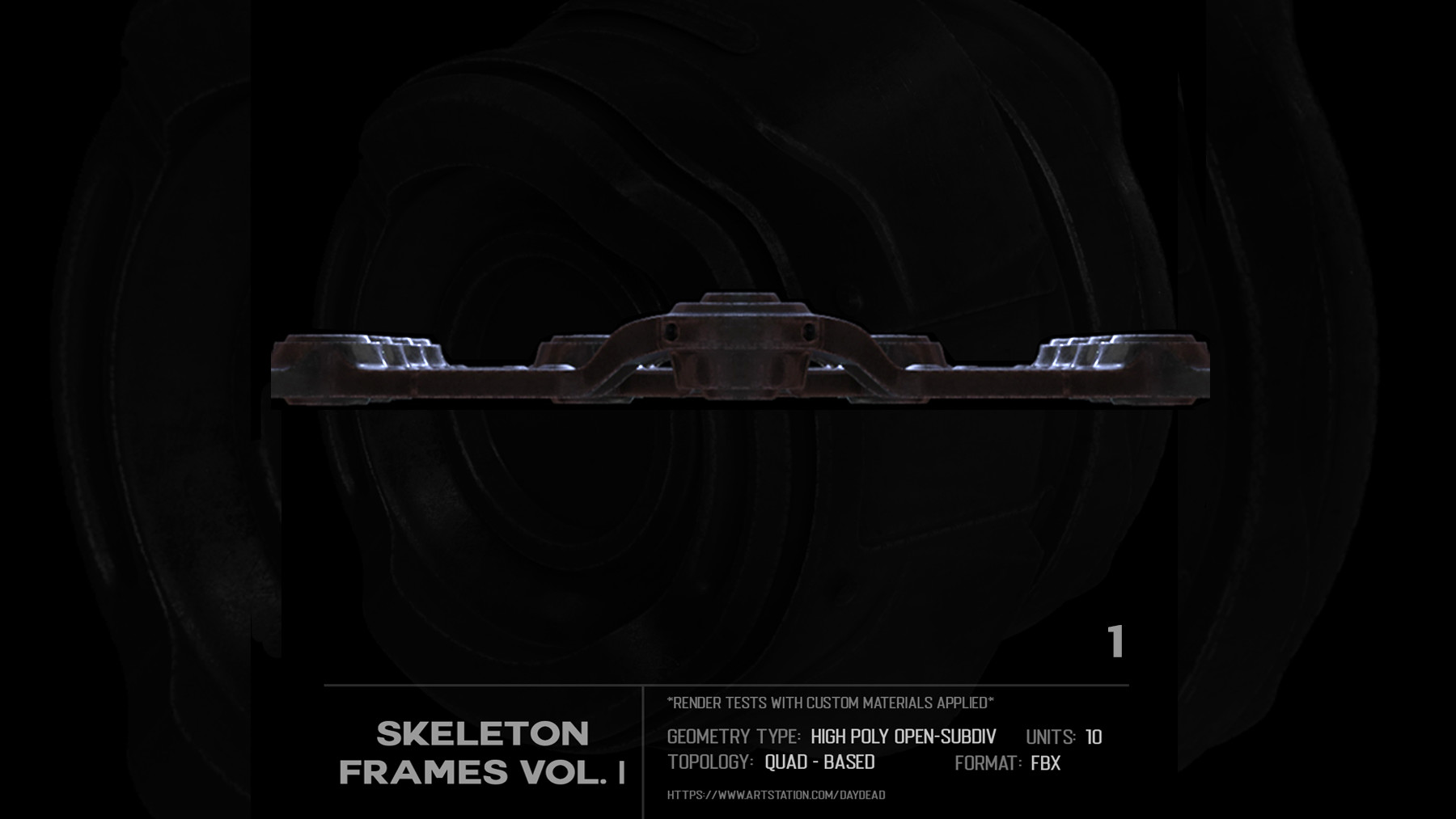 ArtStation - +10 Skeleton frames Vol I SUBD | Resources