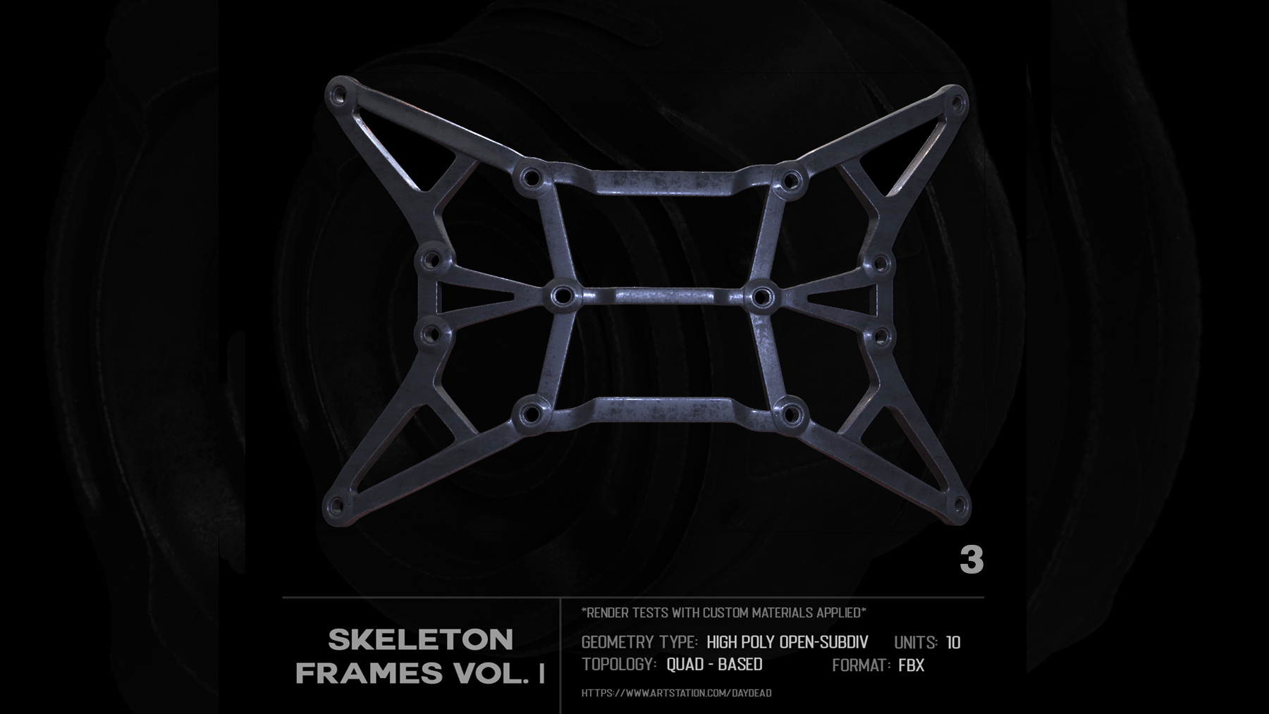 ArtStation - +10 Skeleton frames Vol I SUBD | Resources