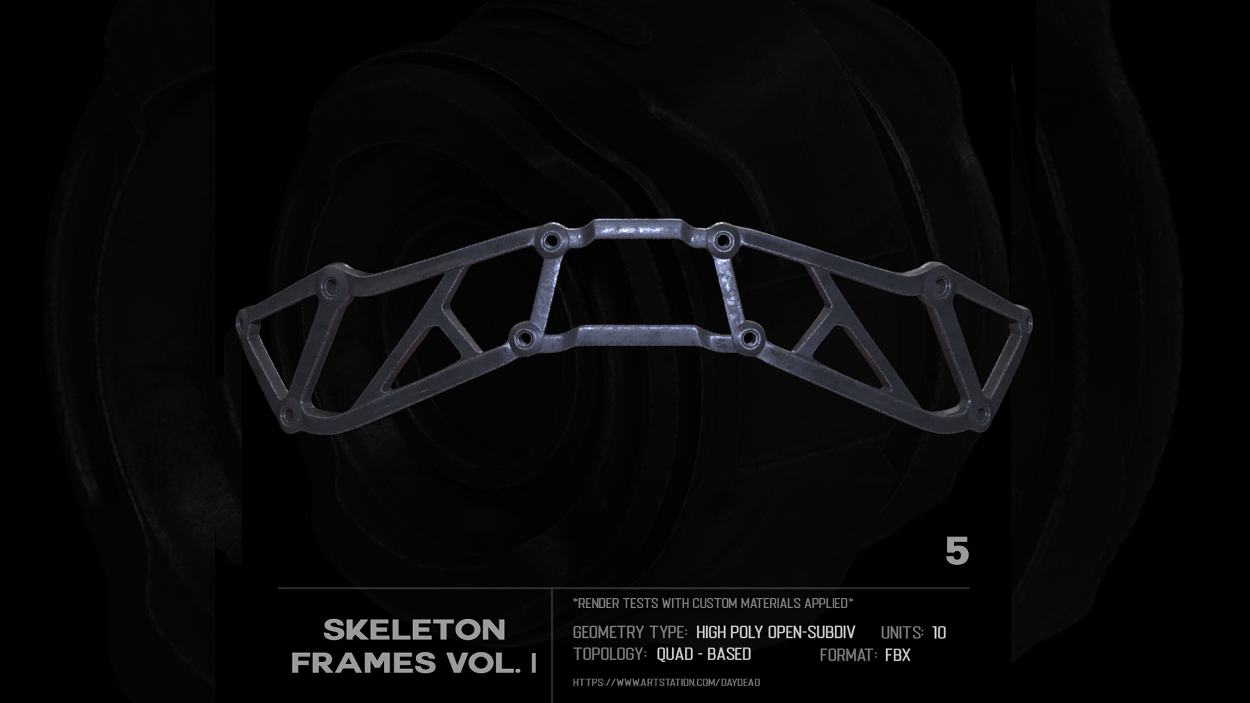 ArtStation - +10 Skeleton frames Vol I SUBD | Resources