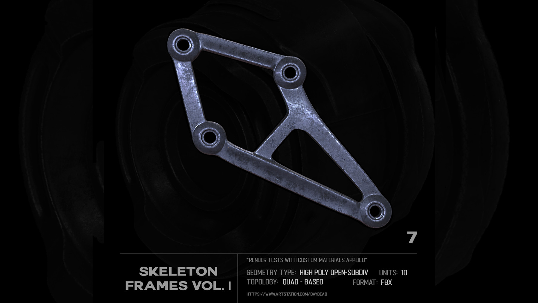 ArtStation - +10 Skeleton frames Vol I SUBD | Resources
