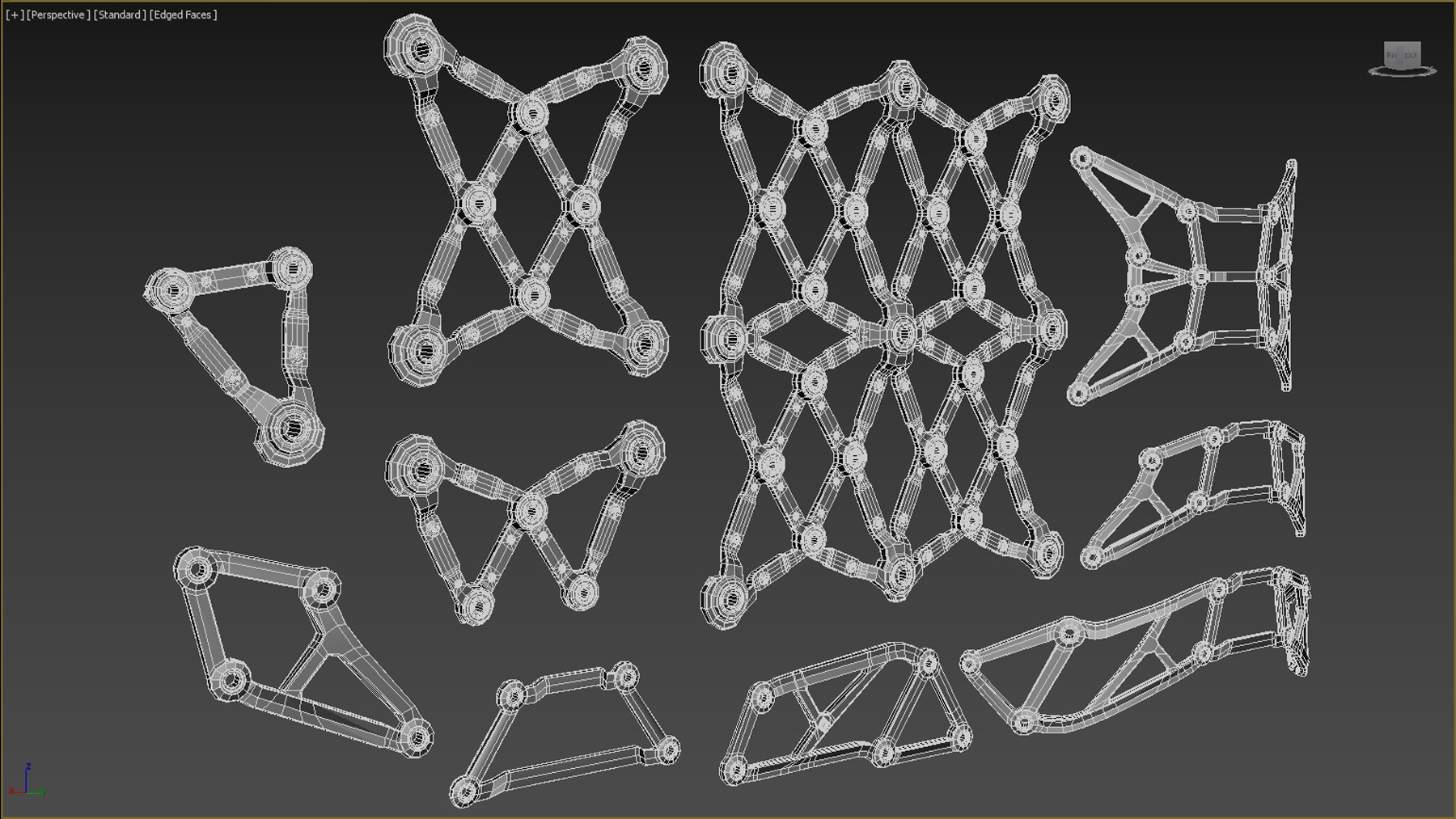 ArtStation - +10 Skeleton frames Vol I SUBD | Resources