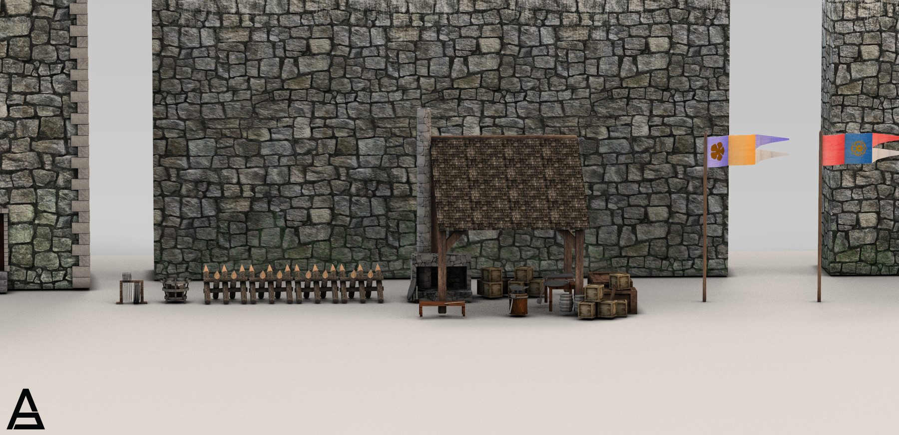 ArtStation - Medieval Castle Pack | Game Assets