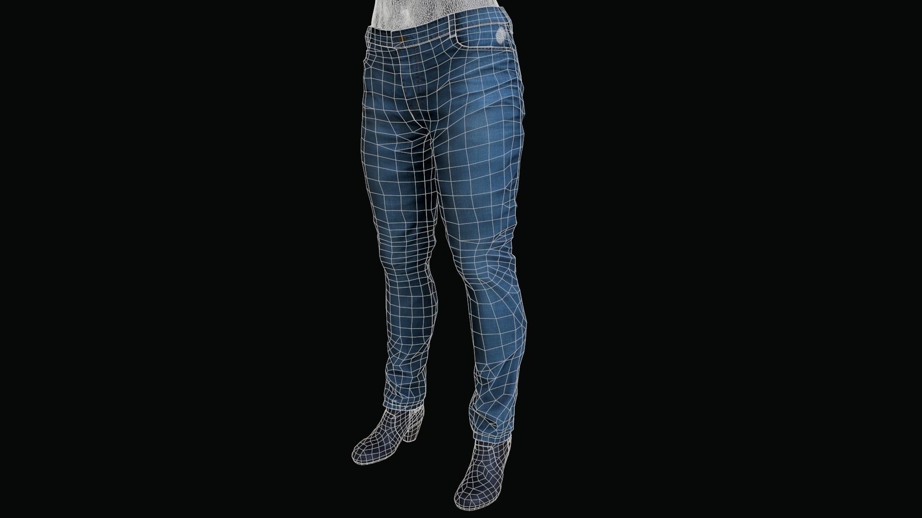 ArtStation - Female Pants And Shoes for Game | Game Assets