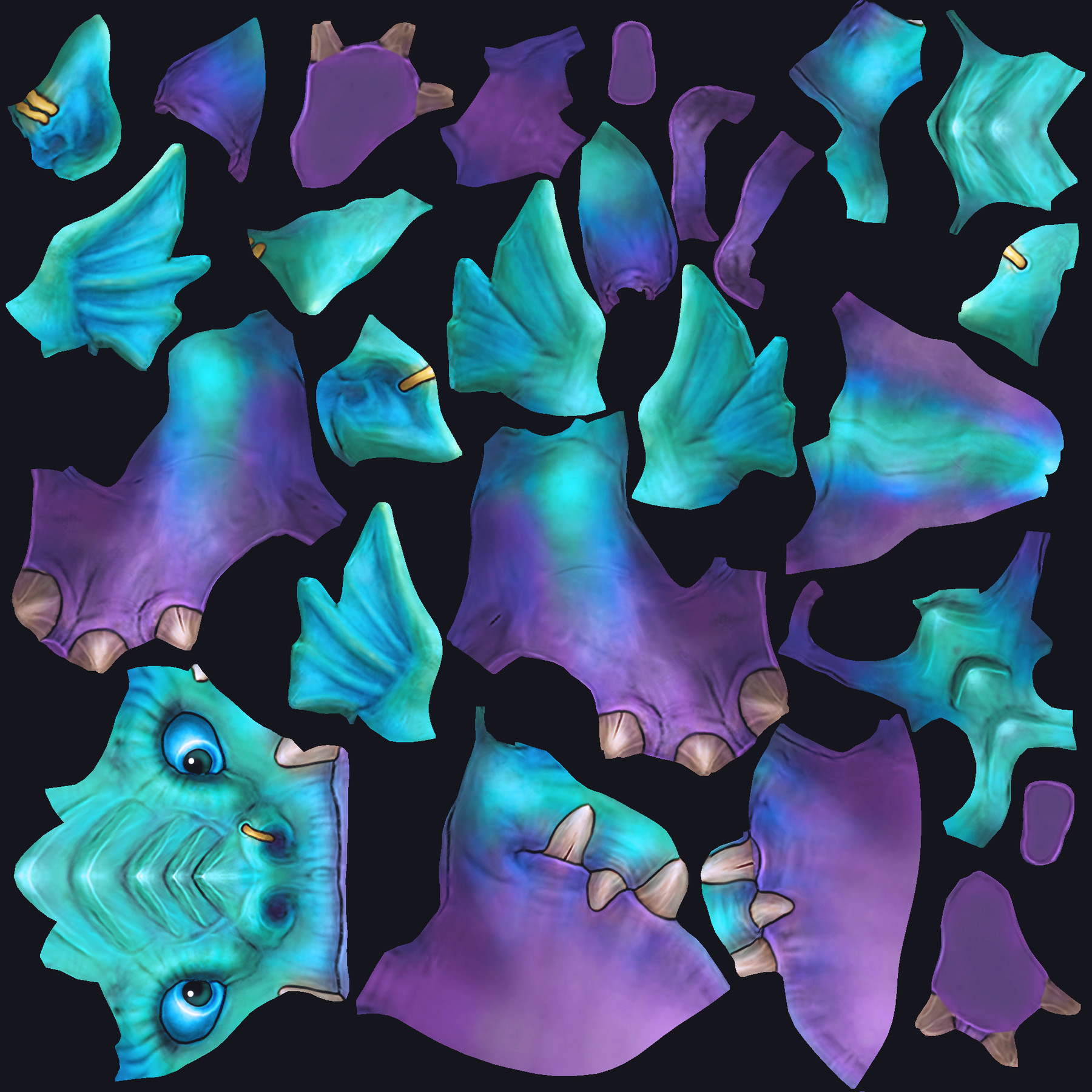 ArtStation - Stylized Mini Dragon | Resources